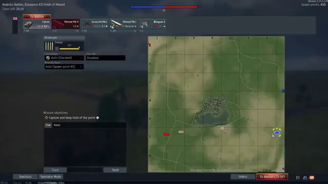 Realistic Batles, [Conquest #2] Fields of Poland Time Left: Falcon ...