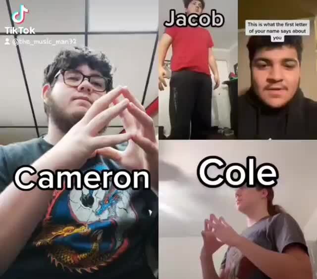 Tik TOK Cameron. Cole - iFunny