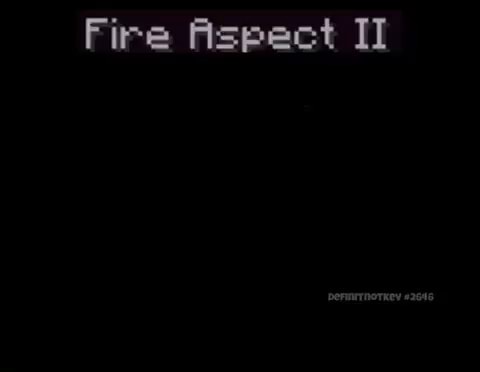Fire Aspect II - iFunny