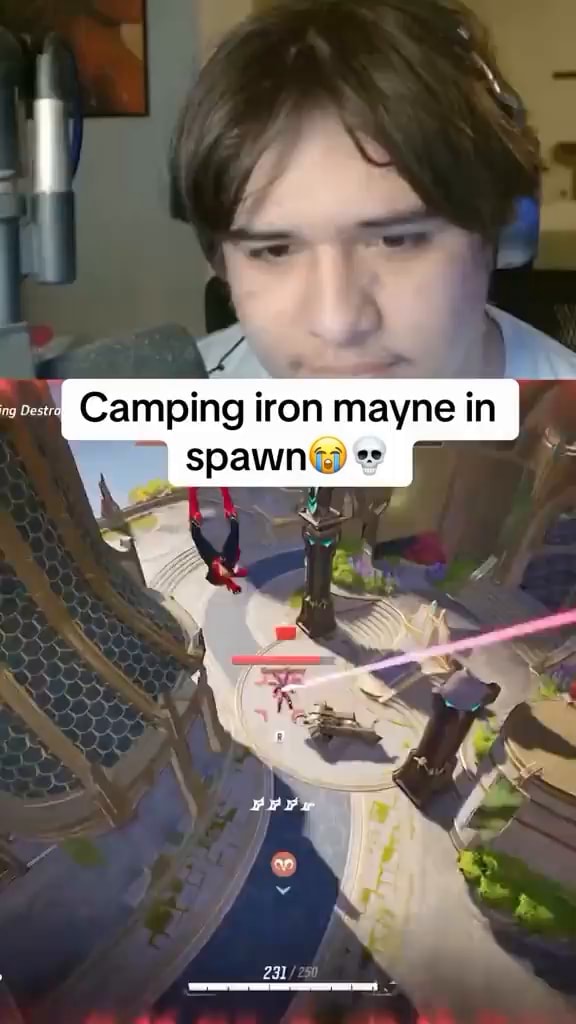 Camping iron mayne in spawn@@ - iFunny