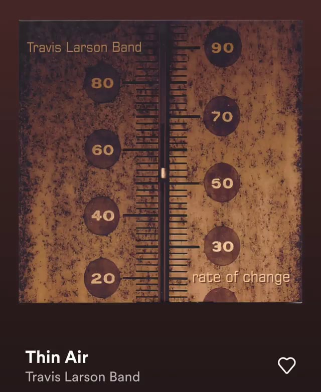 Travis Larson Band (20 of change Thin Air Travis Larson Sand - iFunny