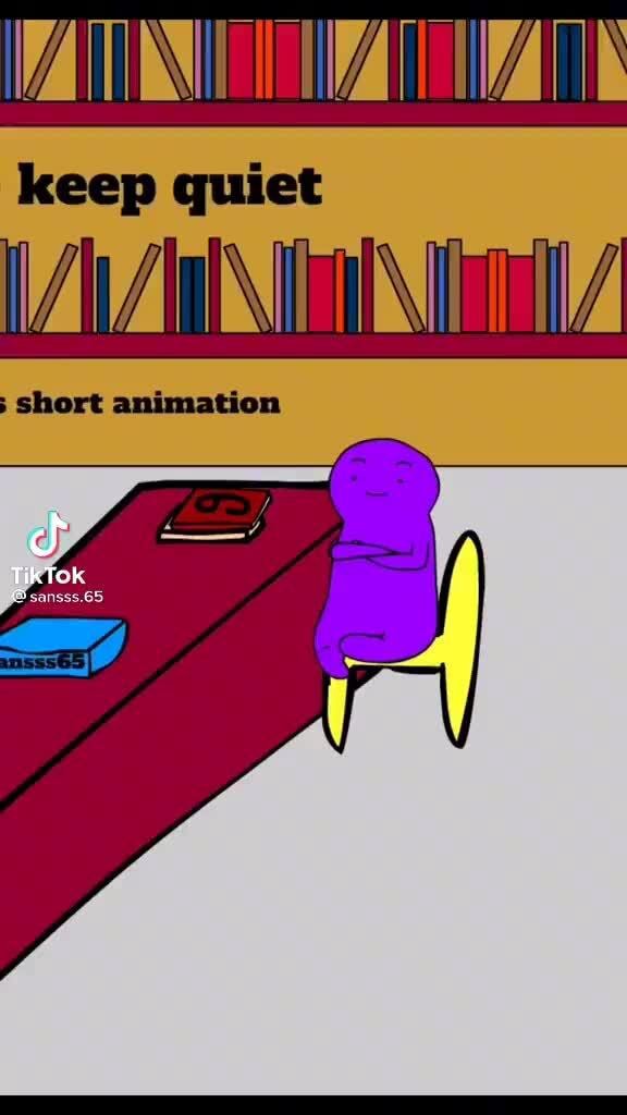 Keep quiet short animation - iFunny