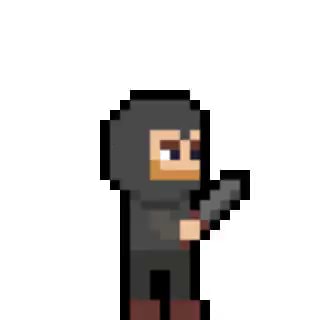 The main character from the new 2D adventure game I'm working on. # ...