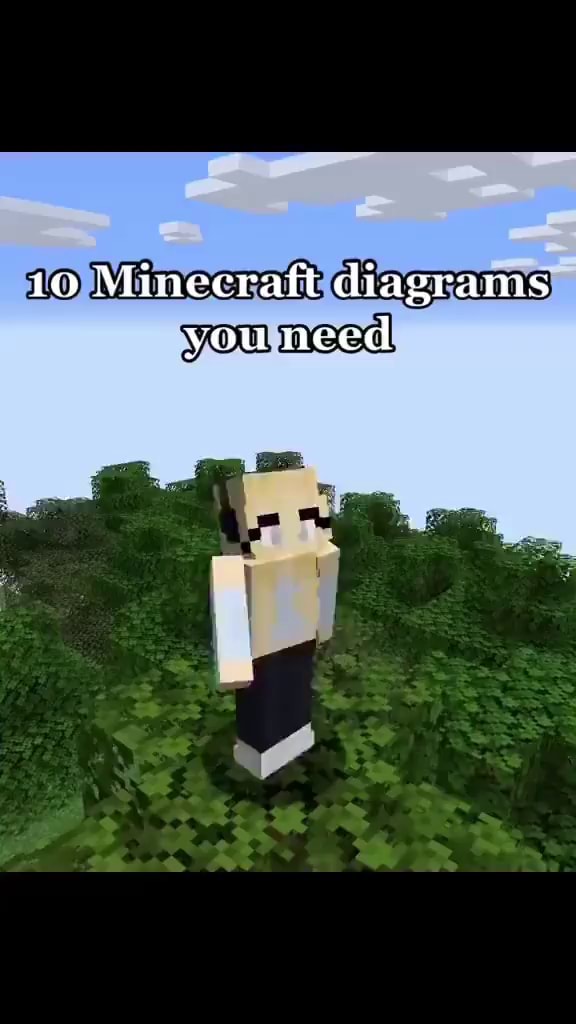 Minecraft diagrams you need - iFunny