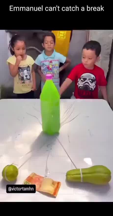 Emmanuel can't catch a break - iFunny