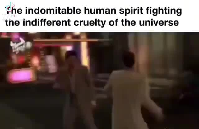 'the indomitable human spirit fighting the indifferent cruelty of the ...