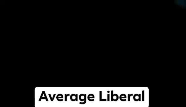Average Liberal - iFunny