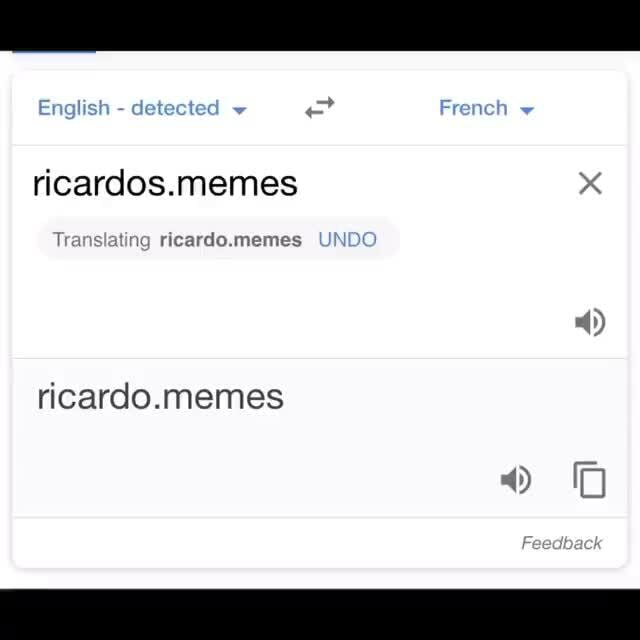 Ricardos.memes X Translating ricardo.memes ricardo.memes - iFunny