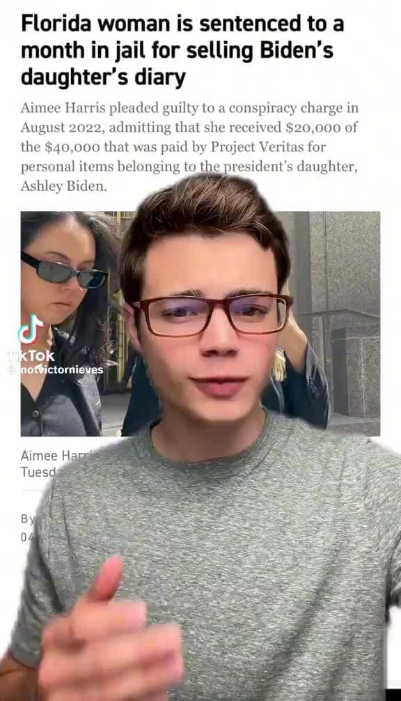 Florida woman is sentenced to a month in jail for selling Biden's ...