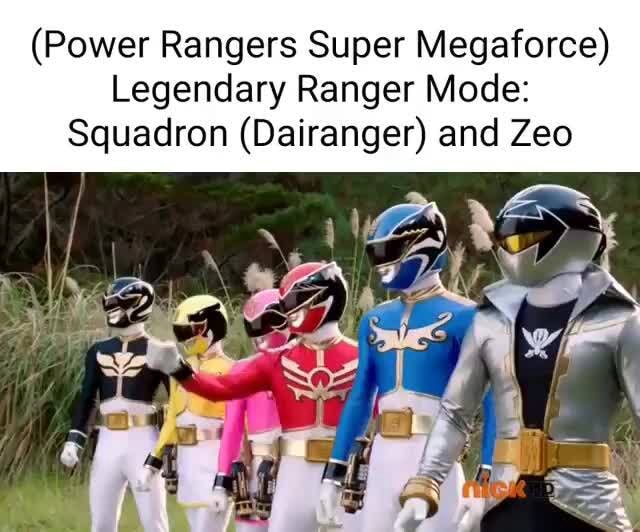 (Power Rangers Super Megaforce) Legendary Ranger Mode: Squadron ...