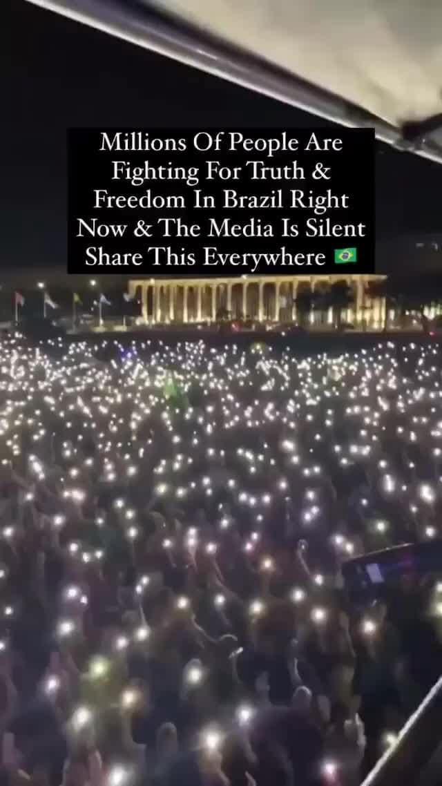 Millions Of People Are Fighting For Truth & Freedom In Brazil Right Now ...