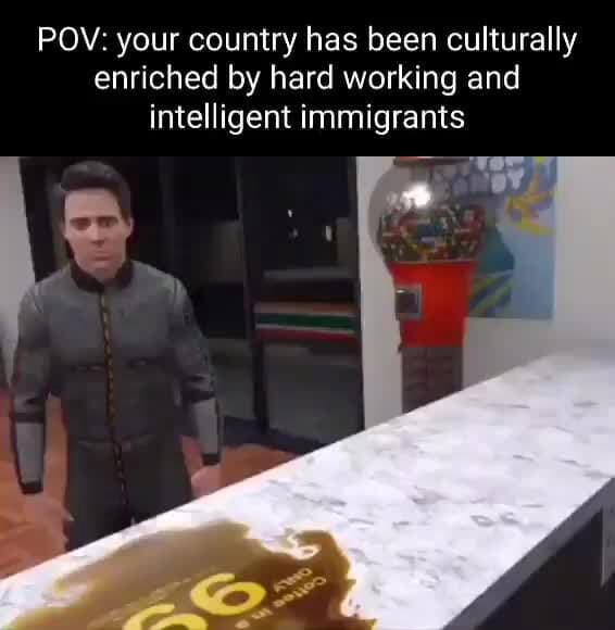POV: your country has been culturally enriched by hard working and ...
