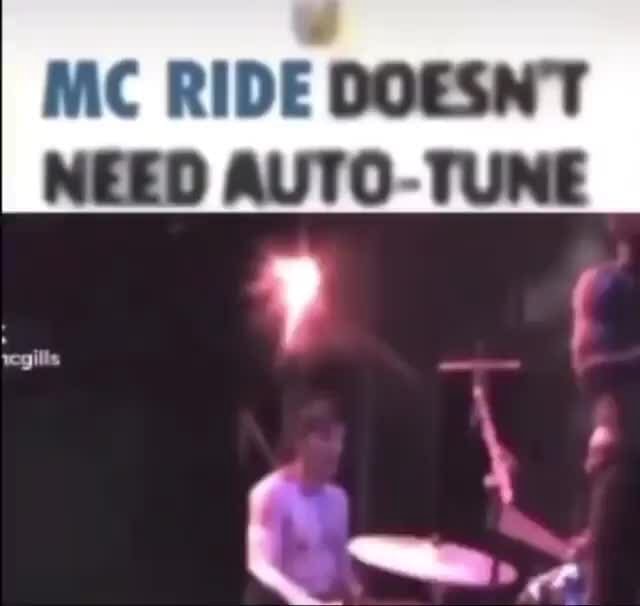 MC RIDE DOESN'T NEED AUTO-TUNE - iFunny