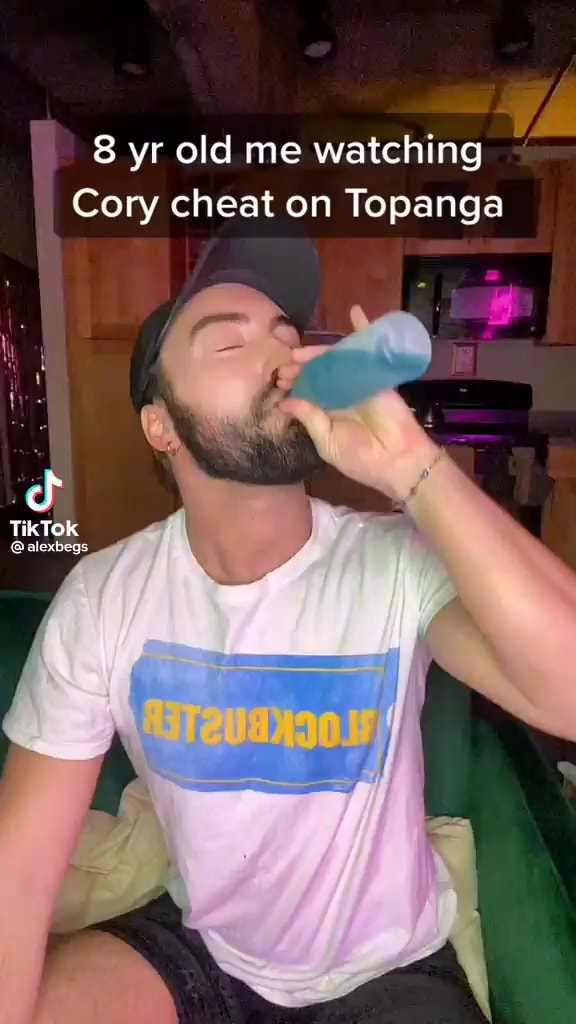 Yr old me watching Cory cheat on Topanga Tik Tok - iFunny