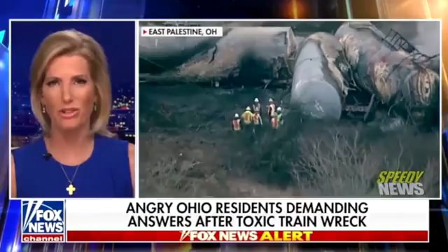 EAST PAl ANGRY OHIO RESIDENTS DEMANDING ANSWERS AFTER TOXIC TRAIN WRECK ...