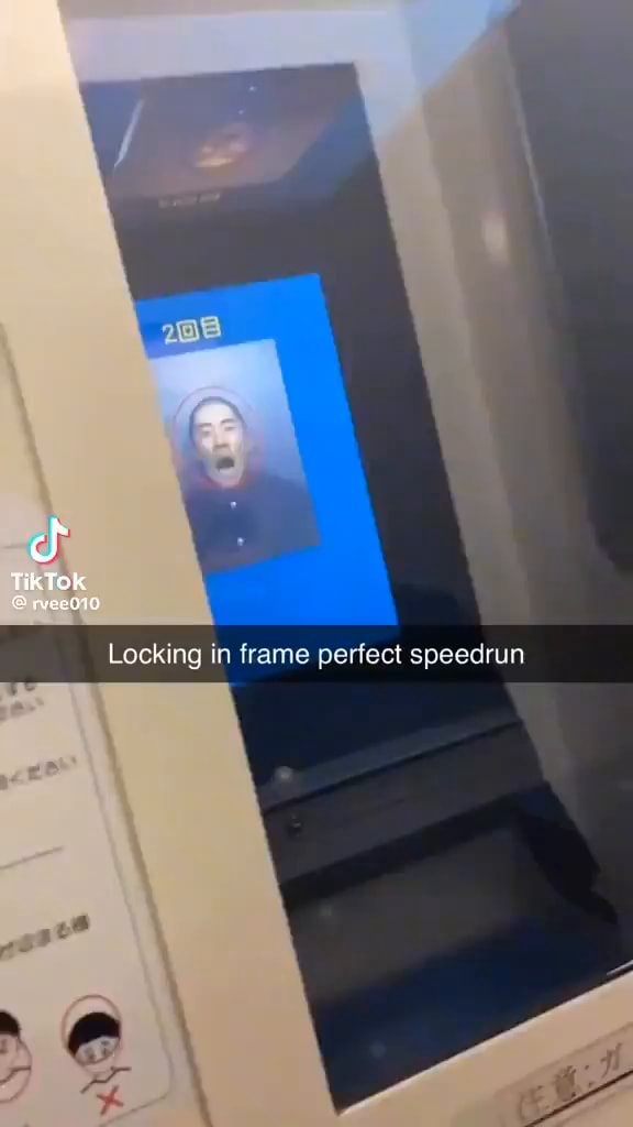 TikTok Locking in frame perfect speedrun - iFunny