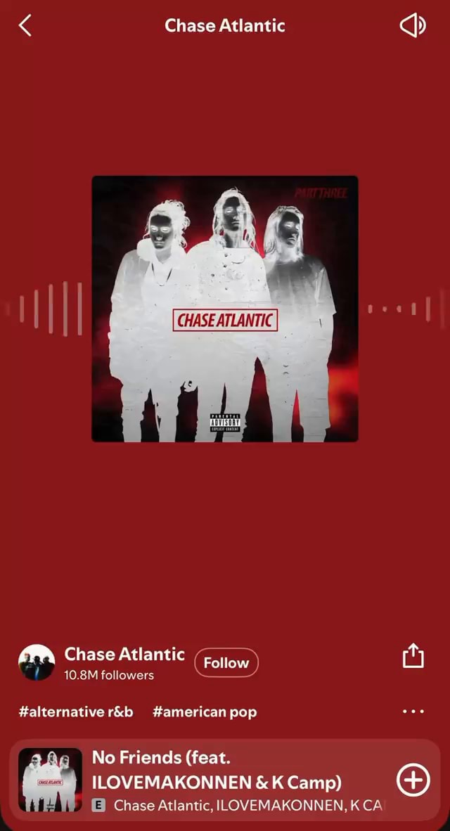 Chase Chase Atlantic 10.8M followers #alternative #american pop No ...