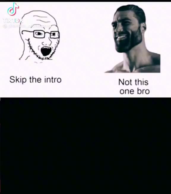 ~ere Skip the intro Not this one bro - iFunny