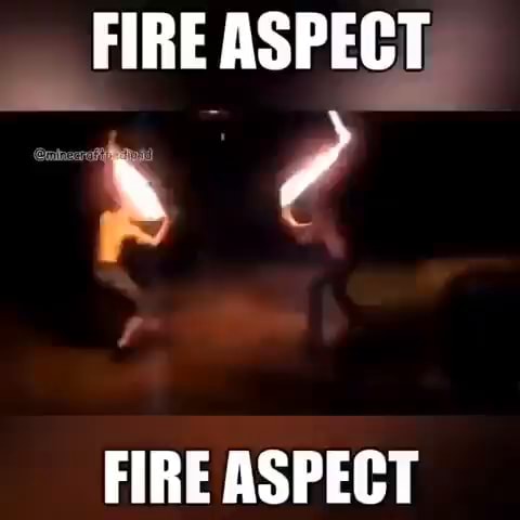 FIRE ASPECT FIRE ASPECT - iFunny