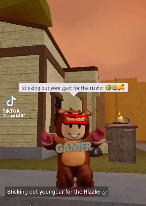 Sticking out your gyet the rizzler TikTok Sticking out your gear for ...