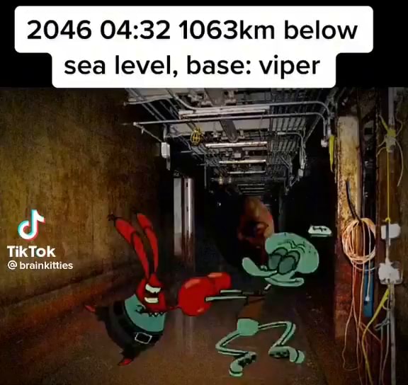 2046 1063km below sea level, base: viper cf TikTok - iFunny