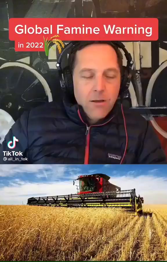 ~ Global Famine Warning - I rt fy We TikTok @all_in_tok - iFunny