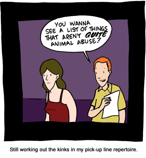 Smbc-comics.com - You WANNA LIST OF THI THAT DRENT ANIMAL PBUSE? Still ...