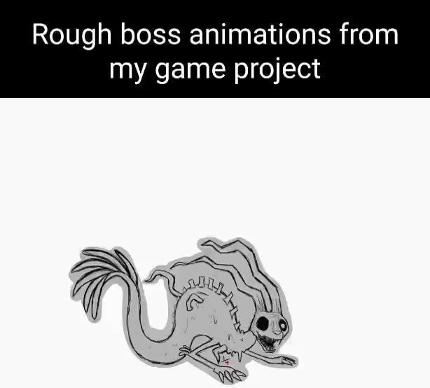 Rough boss animations from my game project - iFunny