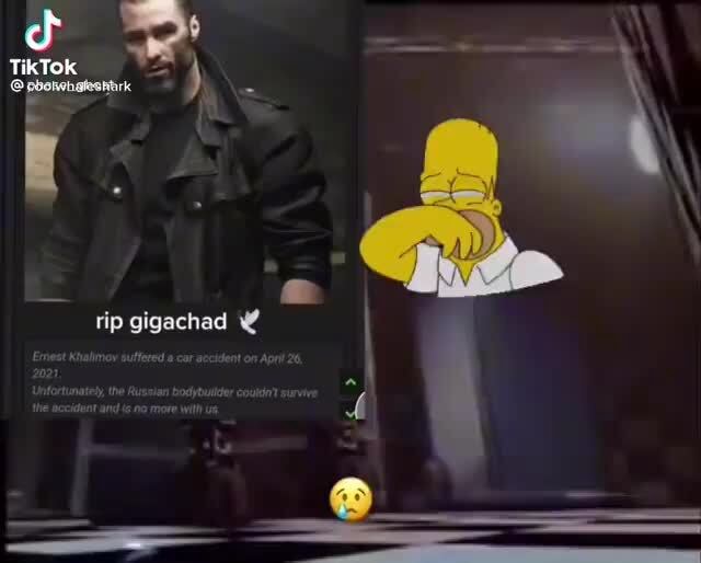 Rip gigachad - iFunny