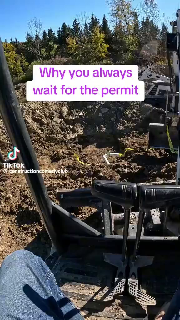 Wait for the permit TikTok con: siructionconiesychsy - iFunny