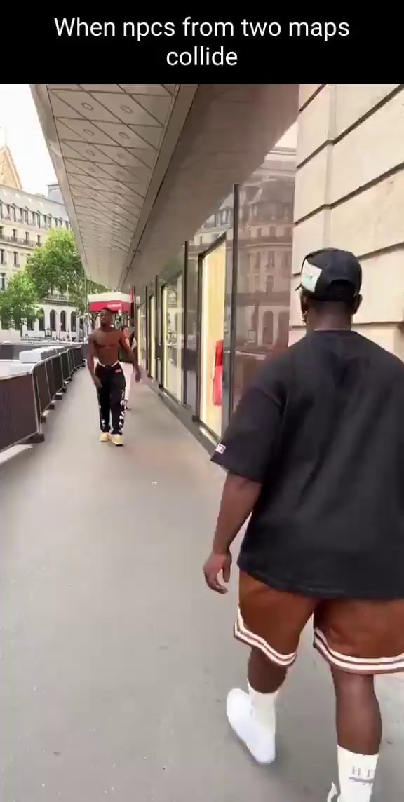 When npcs from two maps collide - iFunny