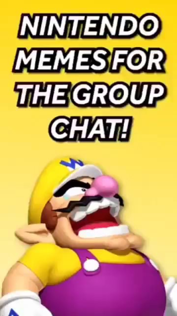 NINTENDO MEMES FOR THE GROUP CHAT! - iFunny