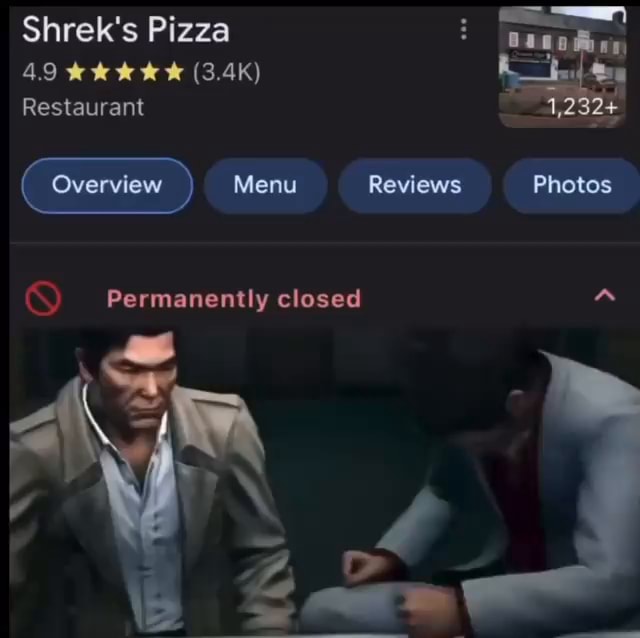 Shrek's Pizza 49 (3.4K) Restaurant Overview Menu Reviews Photos ...