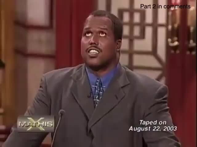 Judge Mathis (part 1) - Pan Taped on August 22, 2003 - iFunny