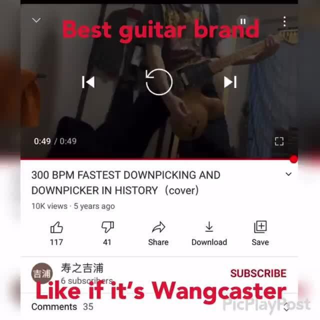 300 BPM FASTEST DOWNPICKING AND DOWNPICKER IN HISTORY (cover) 10 5 ago ...