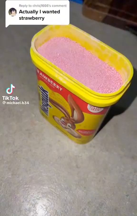 Actually I wanted strawberry - iFunny