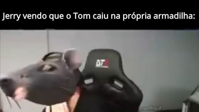 Jerry vendo que o Tom caiu na própria armadilha: meme original - Jerry ...