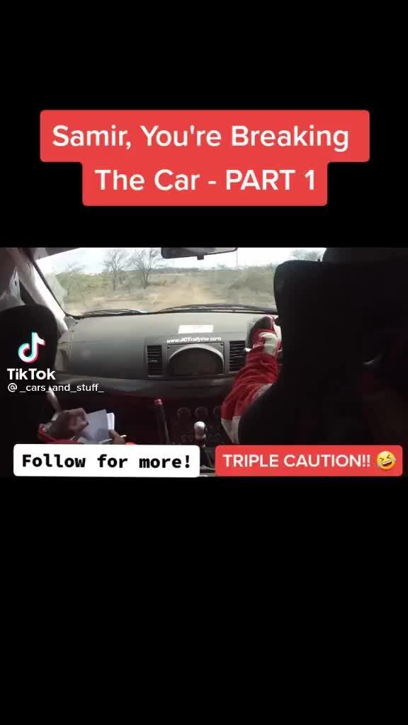 Samir, You're Breaking The Car - PART 4 TikTok @ cats Follow for more ...