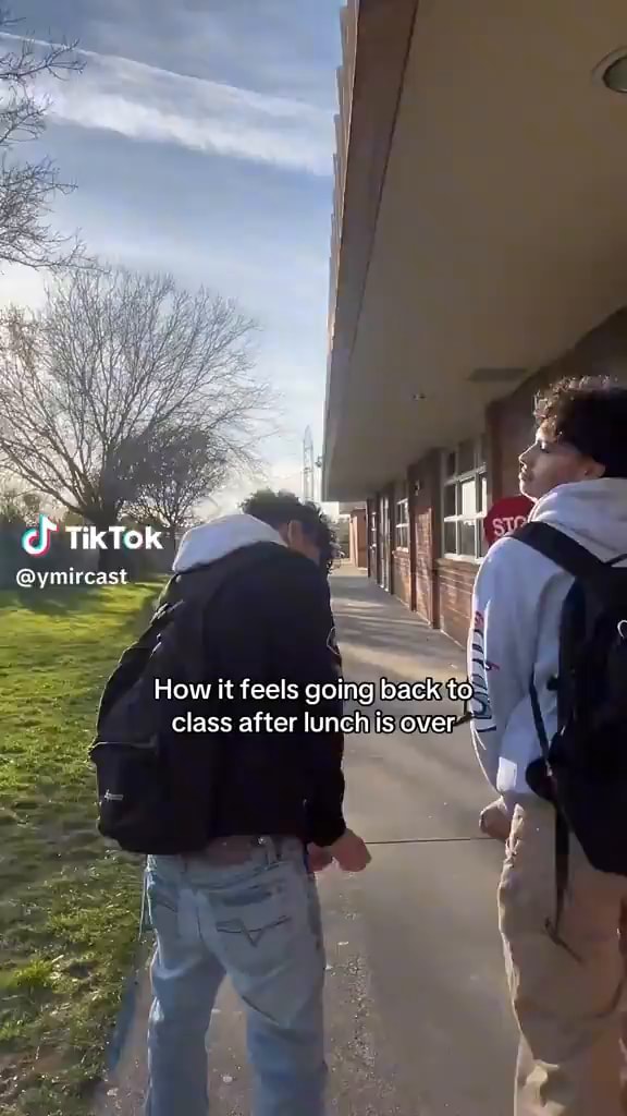 @ymircast How it feels going back to class after lunch is over - iFunny