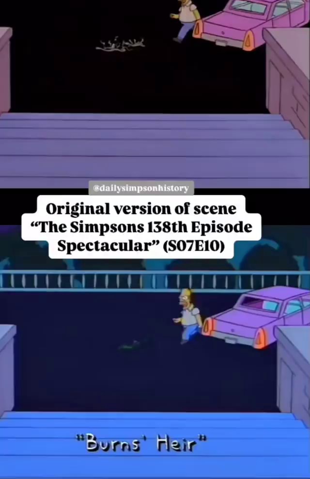 Original version of scene "The Simpsons 138th Episode Spectacular ...