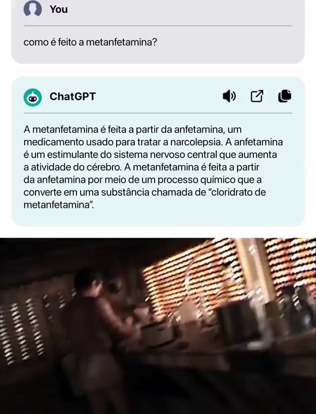 You como é feito a metanfetamina? A metanfetamina é feita a partir da anfetamina, um medicamento ...