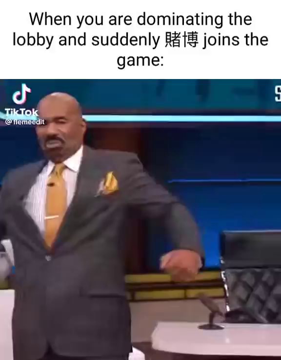When you are dominating the lobby and suddenly joins the game: fe I ...