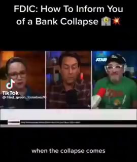FDIC: How To Inform You of a Bank Collapse ffi * when the collapse ...