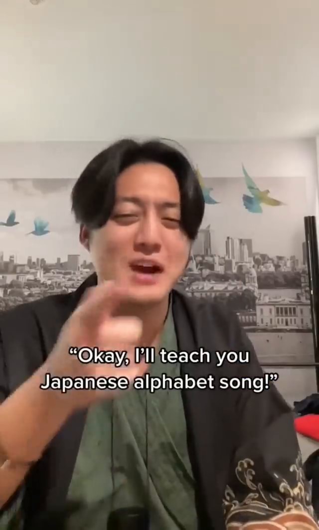 "Okay, Vil teach you Japanese alphabet song!" - iFunny