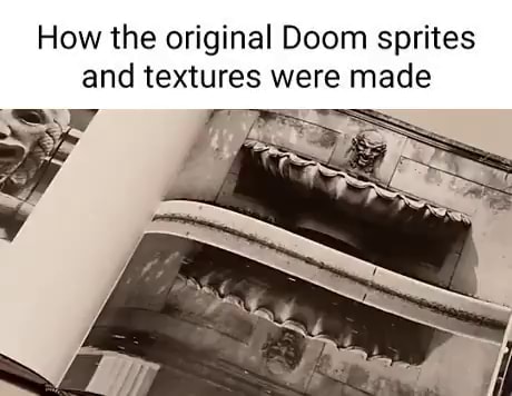 How the original Doom sprites and textures were made - iFunny
