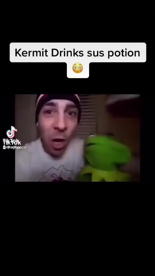 Kermit Drinks sus potion - iFunny