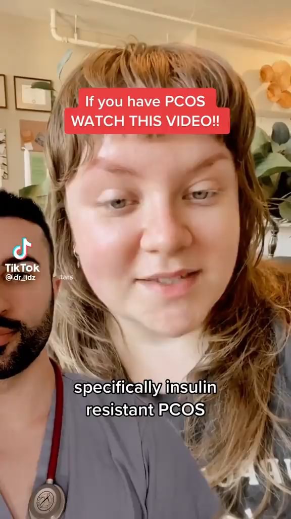 If you have PCOS WATCH THIS VIDEO!! Tik Tok specifically insulin ...