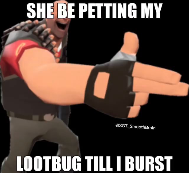 SHE BE PETTING MY @SGT_SmoothBrain LOOTBUG TILLI BURST - iFunny