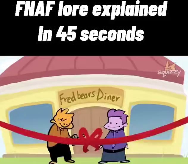 FNAF lore explained In 45 seconds Wag- - iFunny