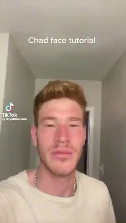 Chad face tutorial - iFunny